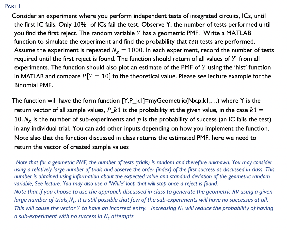 = Use the function in part I to create samples of a | Chegg.com