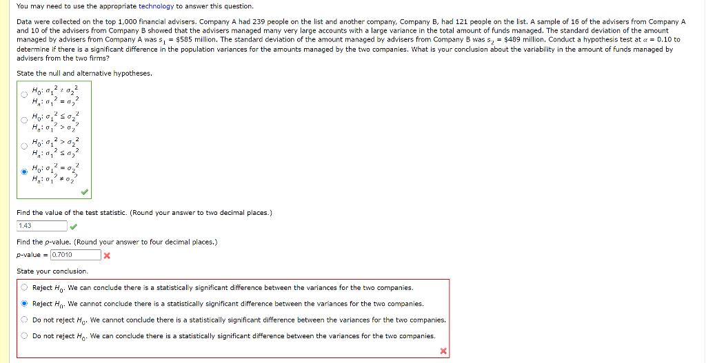 Solved You may need to use the appropriate technology to | Chegg.com