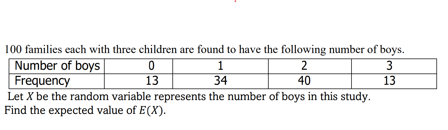 Solved Let X Be The Random Variable Represents The 