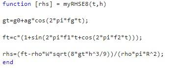 Solved g(t)=g0+agcos(2πfgt), see Fig. 1. Figure 1: Water | Chegg.com