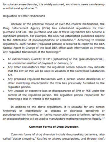 Solved Drug Diversion and the scope of the Problem "Drug | Chegg.com