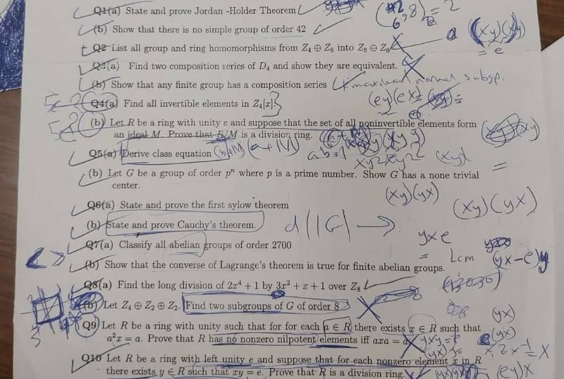 Solved Q1(a) ﻿State and prove Jordan-Holder Theorem(b) ﻿Show | Chegg.com