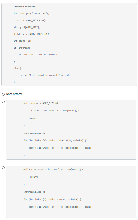 Solved 6.Choose from the possible answers to complete | Chegg.com