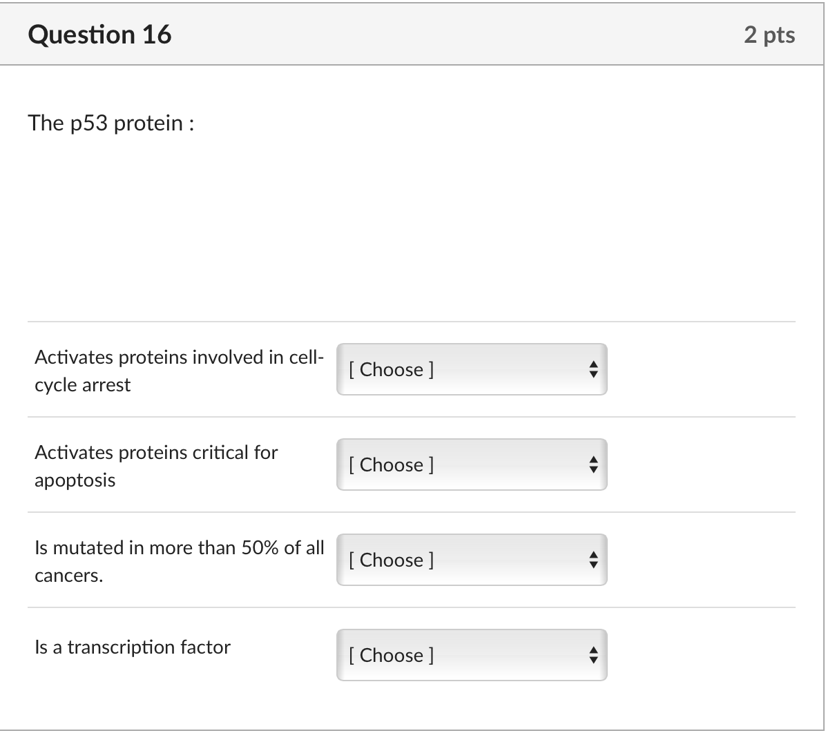 Solved Question 16 | Chegg.com