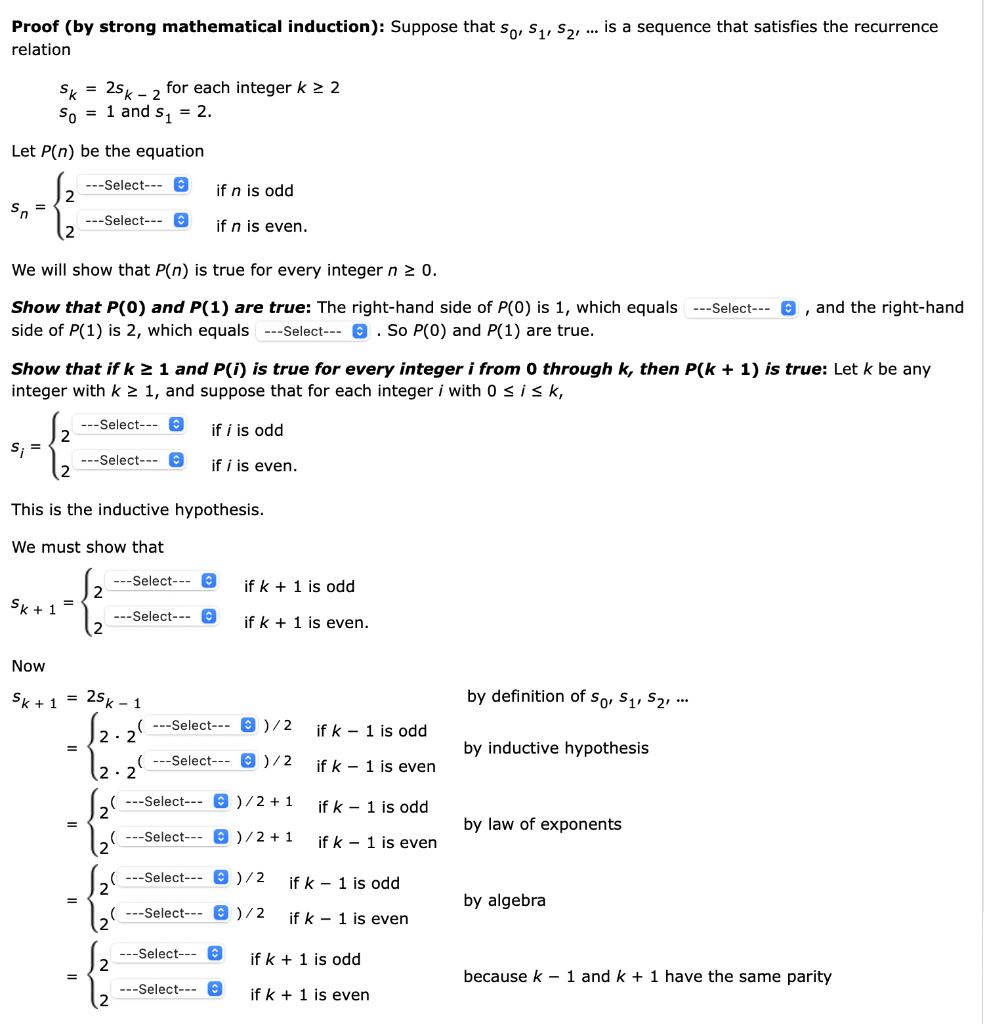 Solved Let So, S1, S2, ... be a sequence defined recursively | Chegg.com