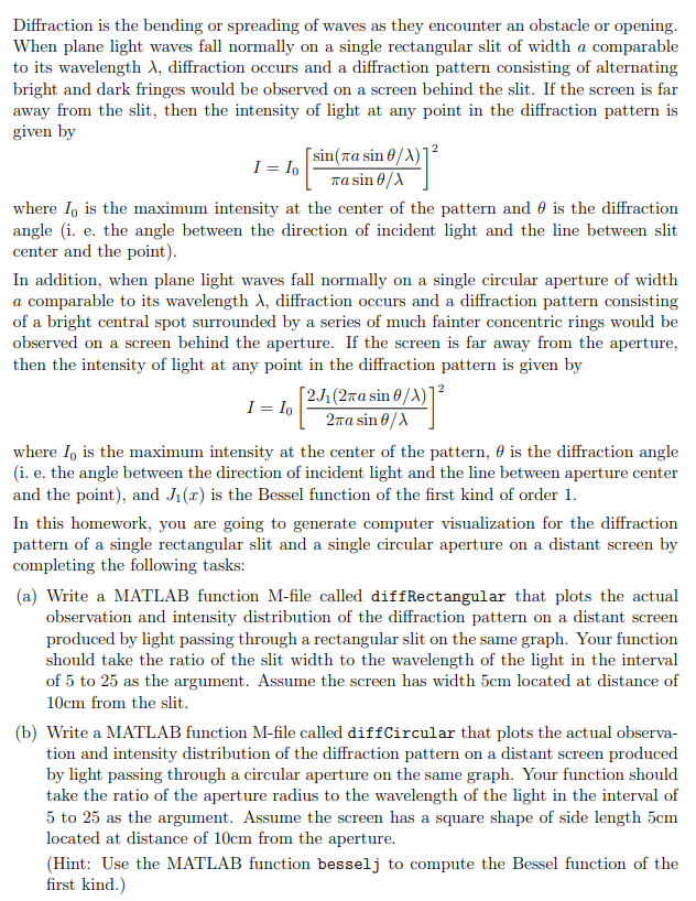 Solved 2 Diffraction is the bending or spreading of waves as | Chegg.com