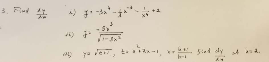 Solved 3 - 5x | Chegg.com