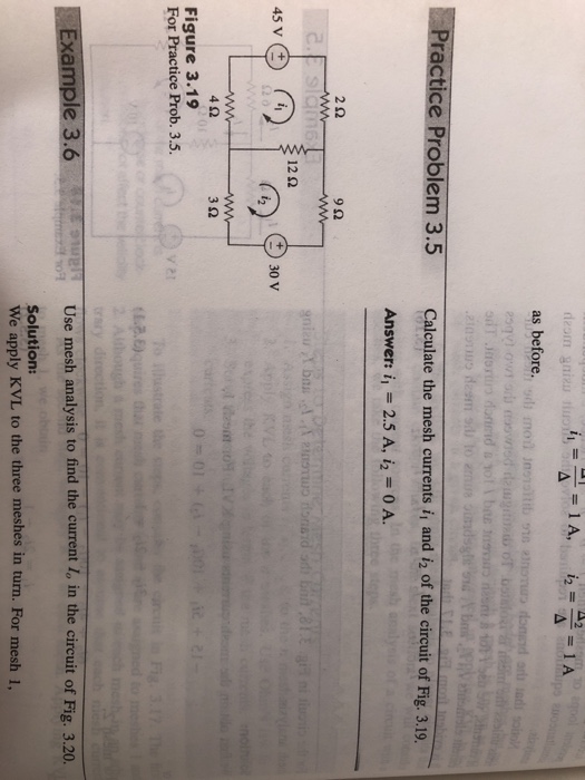 Solved Calculate the mesh currents i1 and i2 of the circuit | Chegg.com