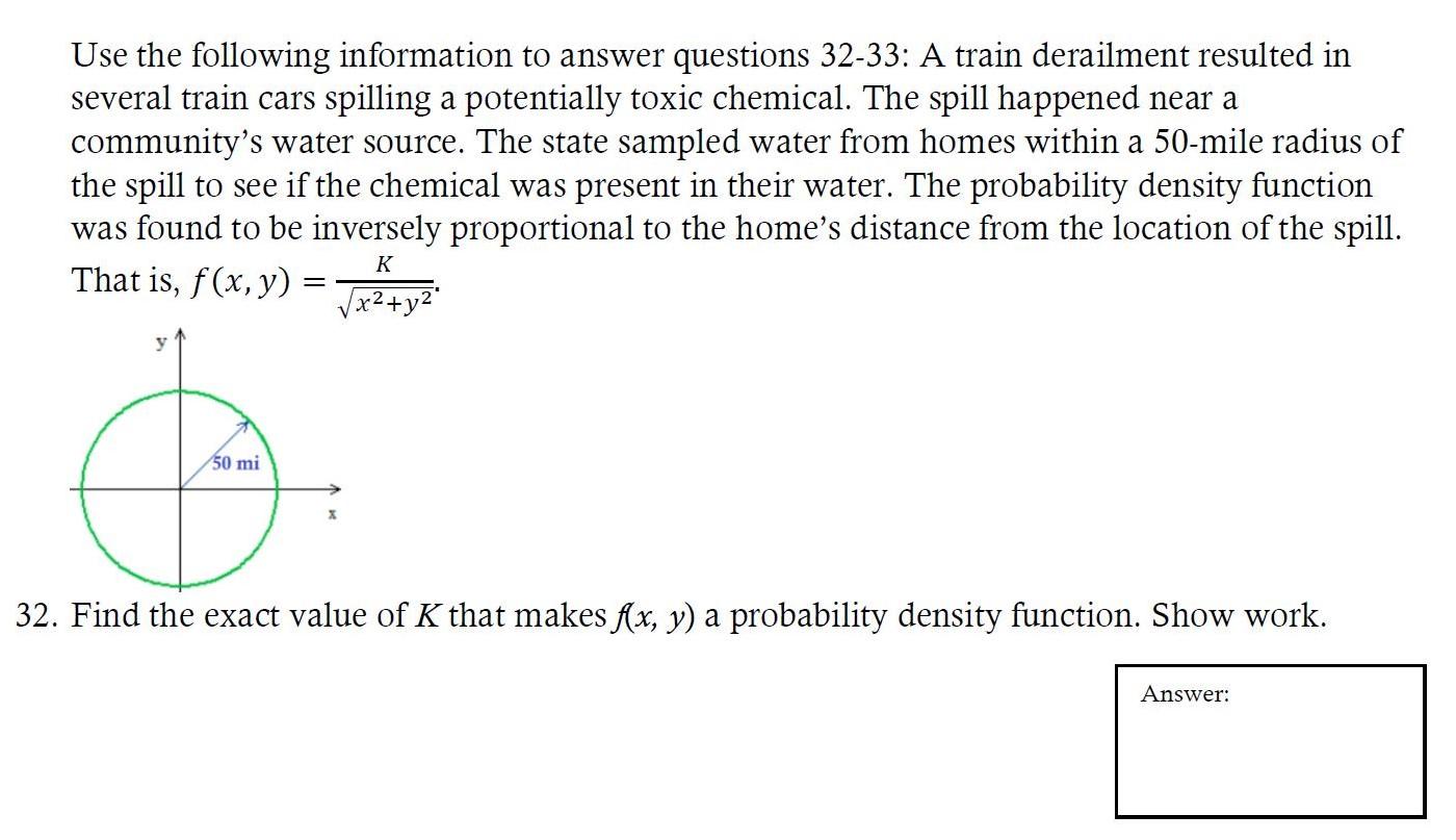 Solved Use the following information to answer questions | Chegg.com