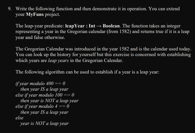 Solved 9. Write the following function and then demonstrate | Chegg.com