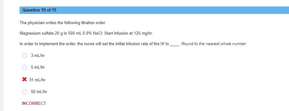 Solved Question 8 of 15 Previous The physician writes the | Chegg.com