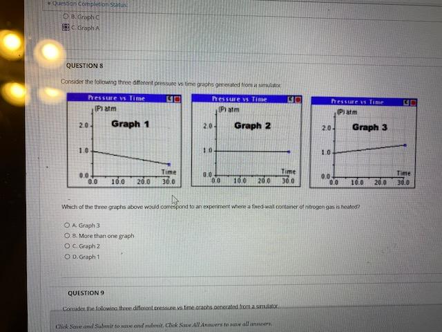 Solved Question completion Status B.Graph Graph A QUESTIONS | Chegg.com