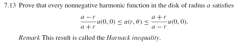Solved 7.13 Prove that every nonnegative harmonic function | Chegg.com Solved 7.13 Prove that every nonnegative harmonic function | Chegg.com