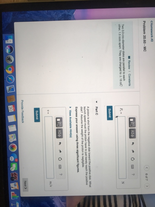 Solved Homework 82 Problem 20.60-MC Review 1 Constants Part | Chegg.com