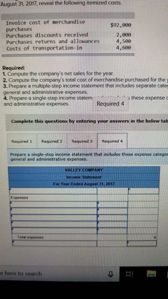 Solved mework Problem 5-3A Computing merchandising amou | Chegg.com Solved mework Problem 5-3A Computing merchandising amou | Chegg.com