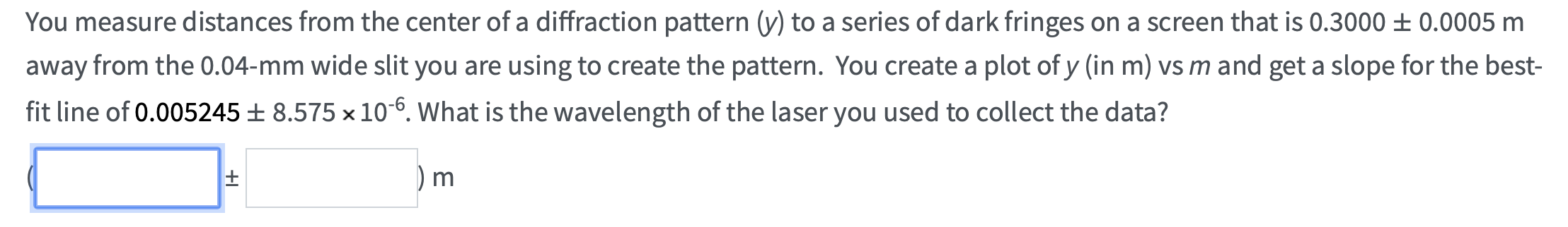Solved You measure distances from the center of a | Chegg.com