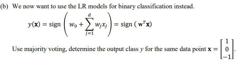 Suppose we have trained 5 different Linear Regression | Chegg.com