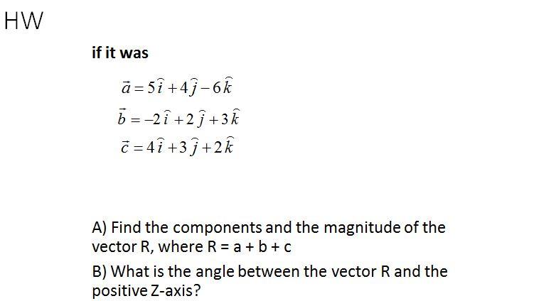 Solved Exercise 1. Show that the angle between the vectors | Chegg.com