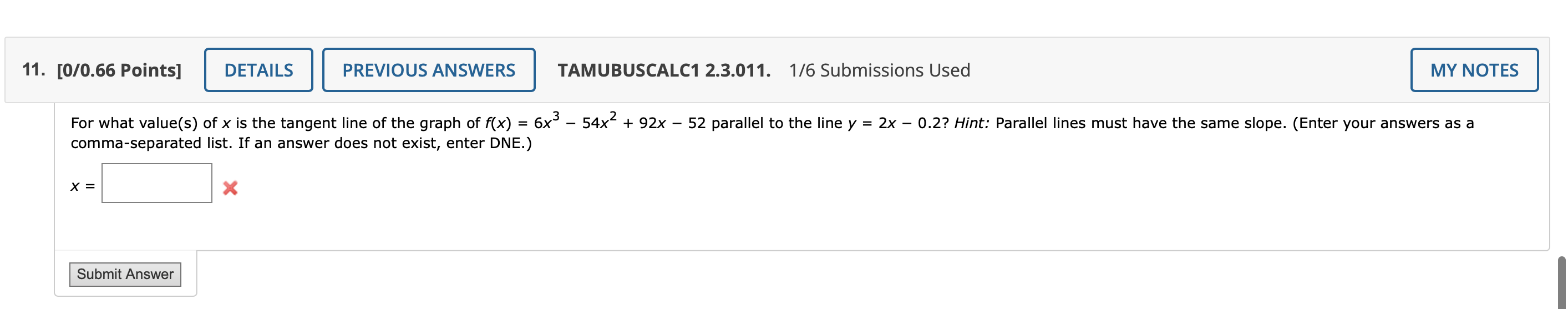 Solved comma-separated list. If an answer does not exist, | Chegg.com