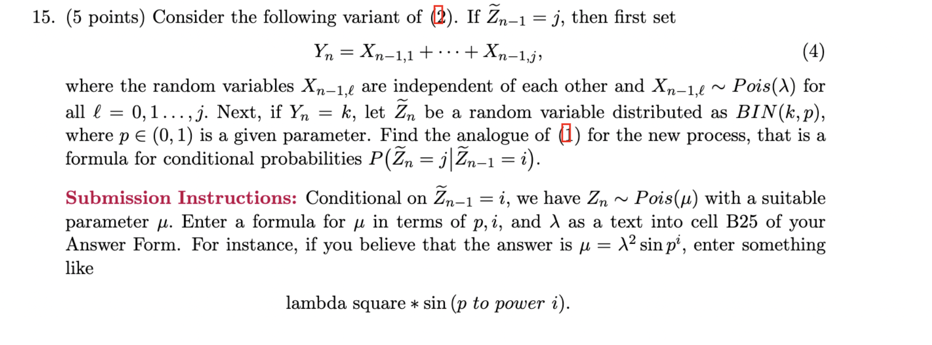 Solved (5 points) Consider the following variant of (22). If | Chegg.com