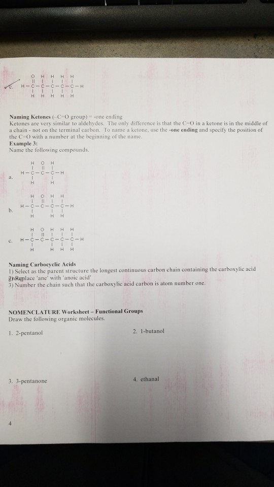 Solved Basic Organic Nomenclature Packet NOMENCLATURE | Chegg.com