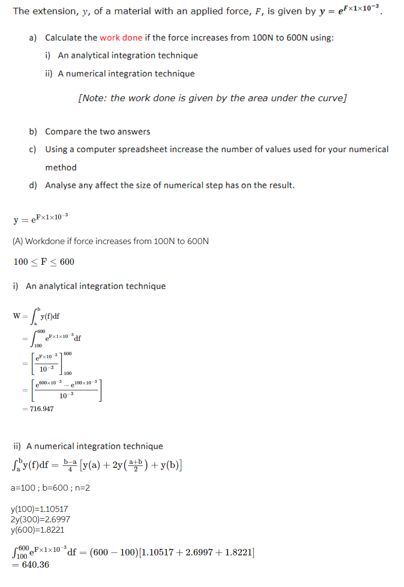 I've done part a but don't know how to do b, c, and | Chegg.com