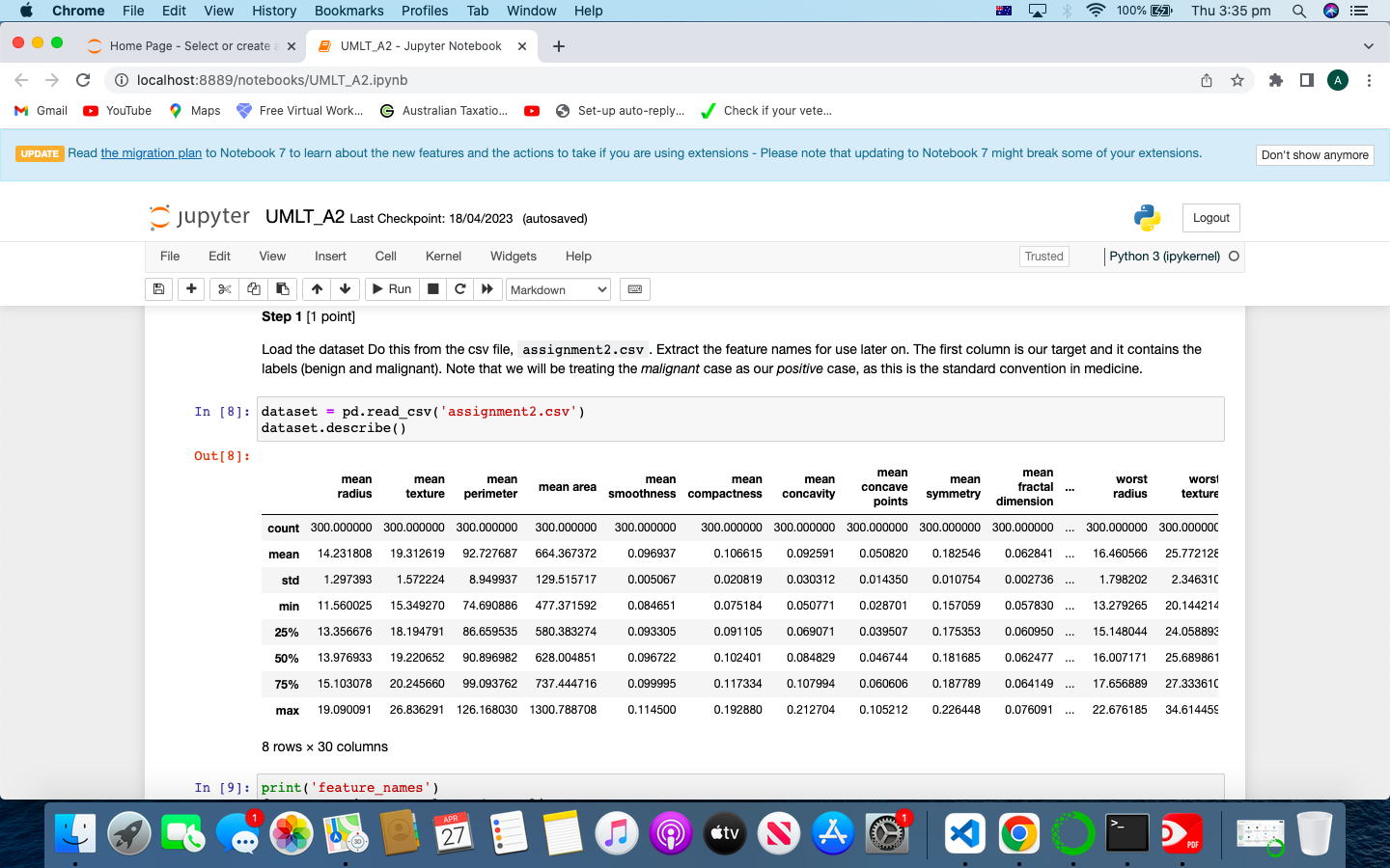Solved In [7]: \# This code imports some libraries that you | Chegg.com