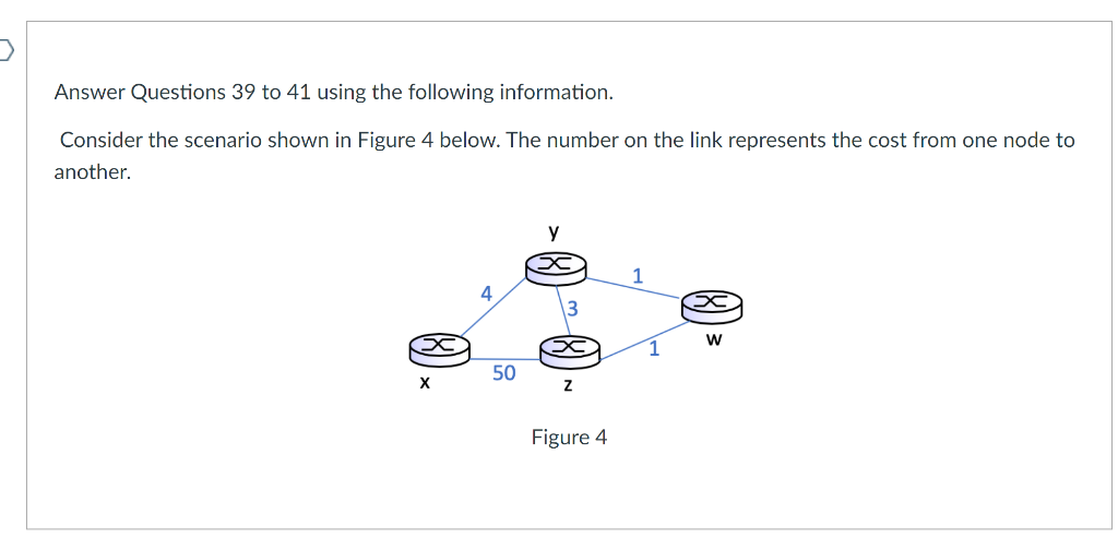 Solved Answer Questions 39 to 41 using the following | Chegg.com