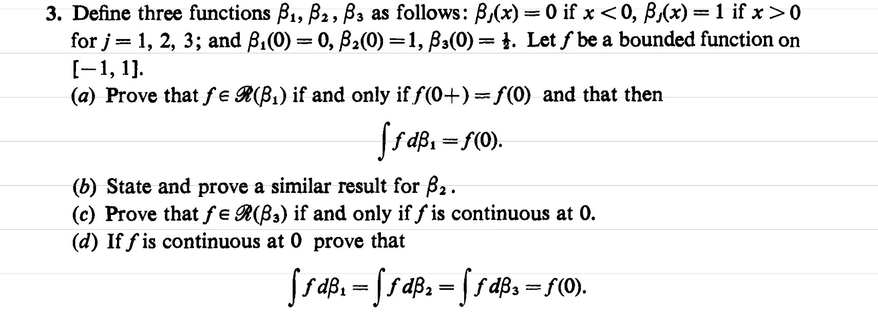 Solved > 3. Define three functions B1, B2, B3 as follows: | Chegg.com