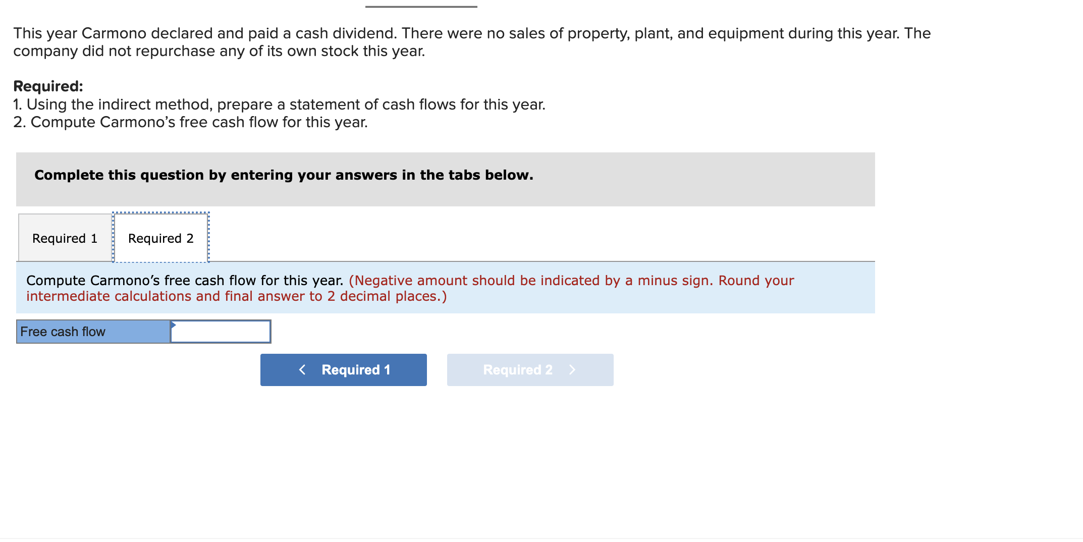 Solved Exercise 15-6 (Algo) Prepare a Statement of Cash | Chegg.com