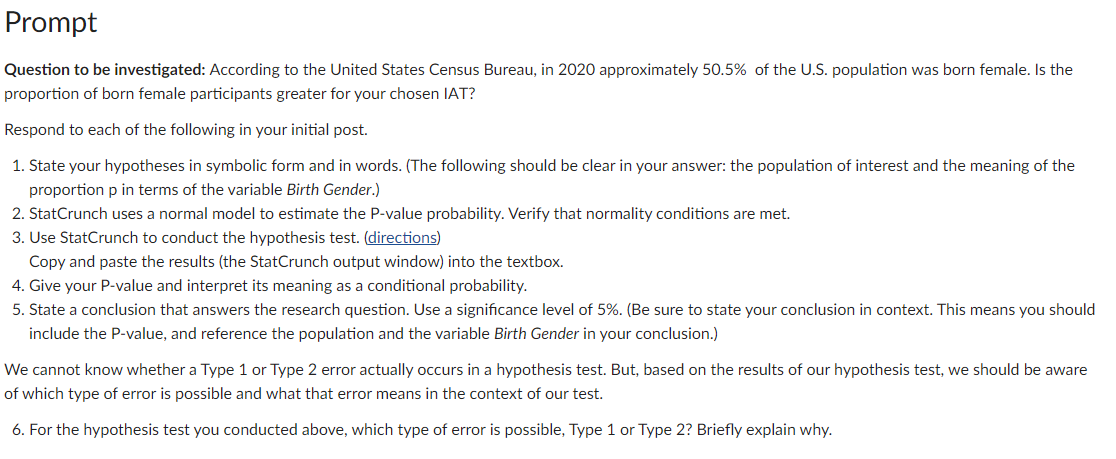 One sample proportion hypothesis test: Outcomes in : | Chegg.com