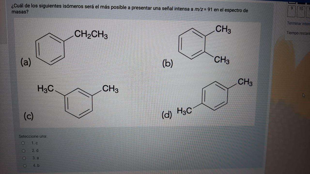 Solved Which of the following isomers will be the most | Chegg.com