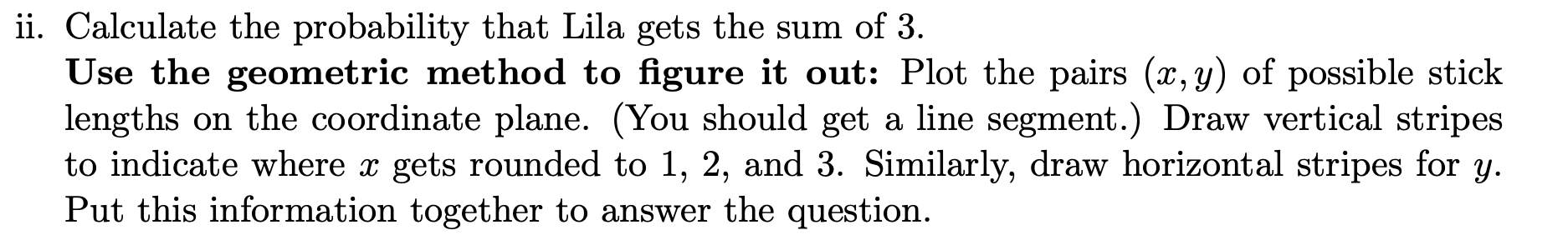 Solved When say use geometric method please draw the graph | Chegg.com