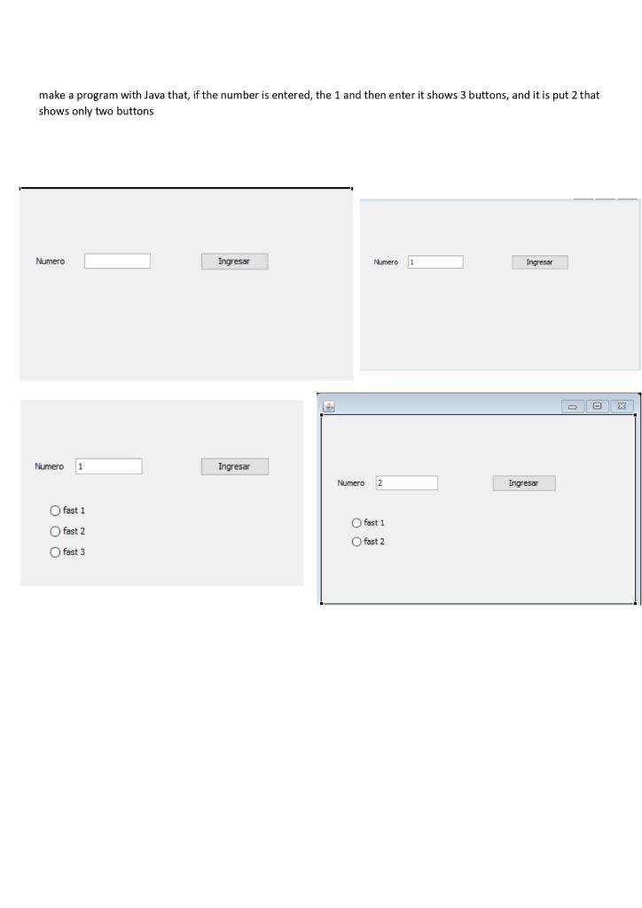 Solved make a program with Java that, if the number is | Chegg.com