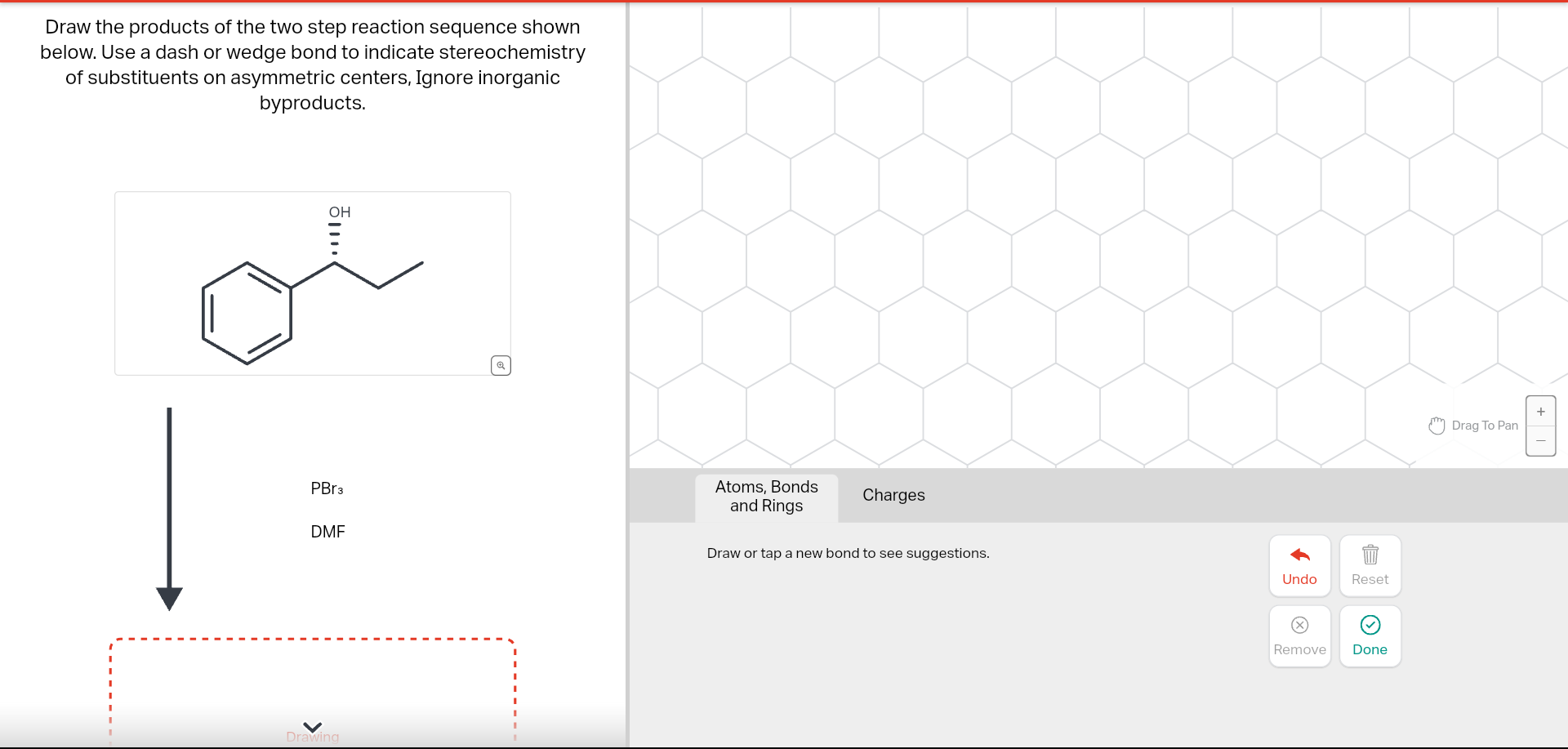 Solved Draw the products of the two step reaction sequence | Chegg.com