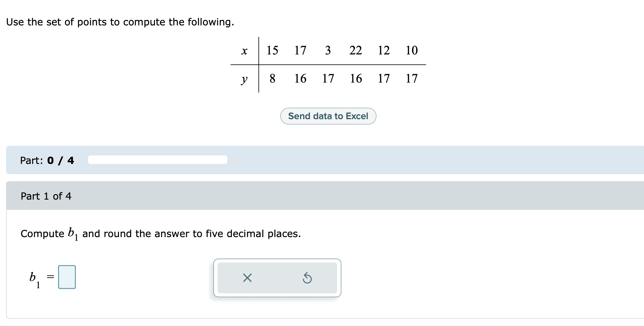 Solved (a) Compute b1. (b) Compute the residual standard | Chegg.com