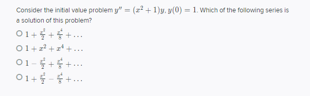 Solved Consider the initial value problem | Chegg.com