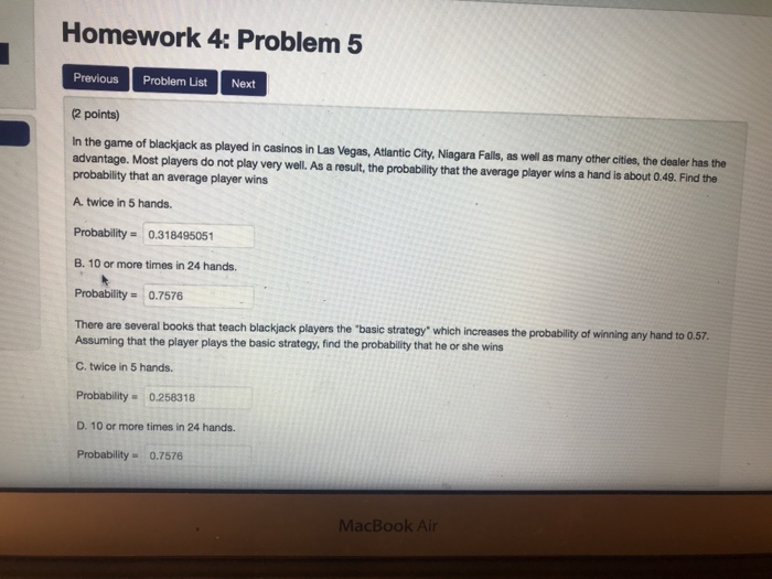 Solved Homework 4: Problem 5 Previous Problem istNext 2 | Chegg.com