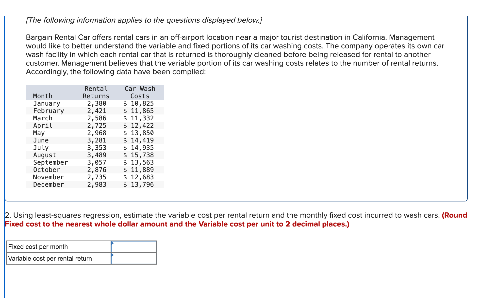 Solved [The following information applies to the questions | Chegg.com