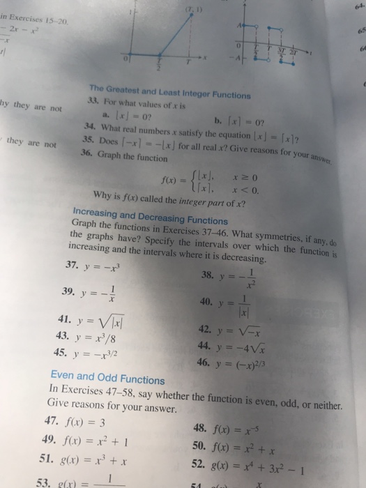 Solved in Exercises 15-20 60 0 T The Greatest and Least | Chegg.com