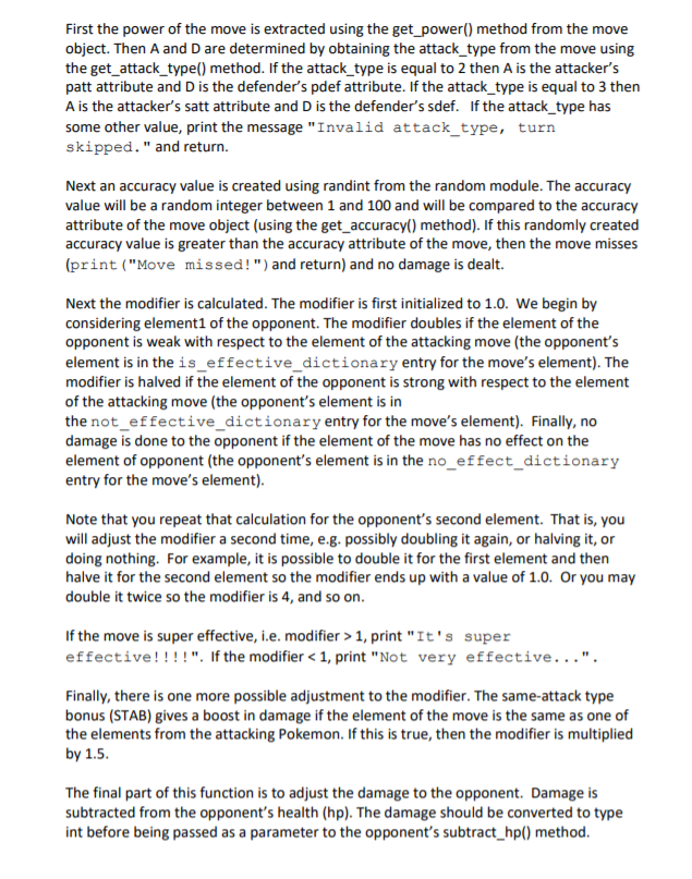Solved CSE 231 Fall 2020 Programming Project 11 This | Chegg.com