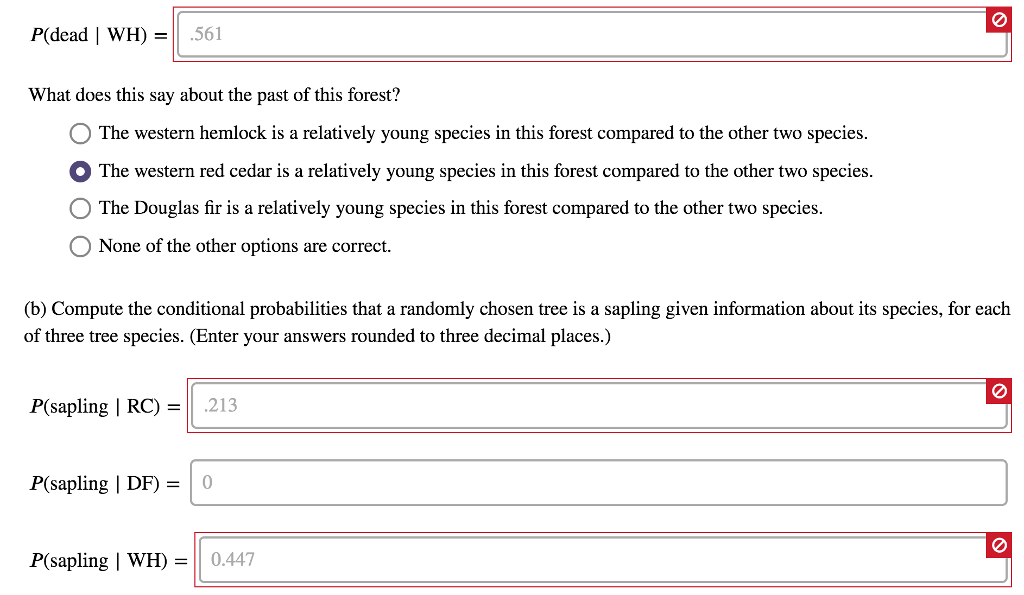 Solved Forests are complex, evolving ecosystems. For | Chegg.com
