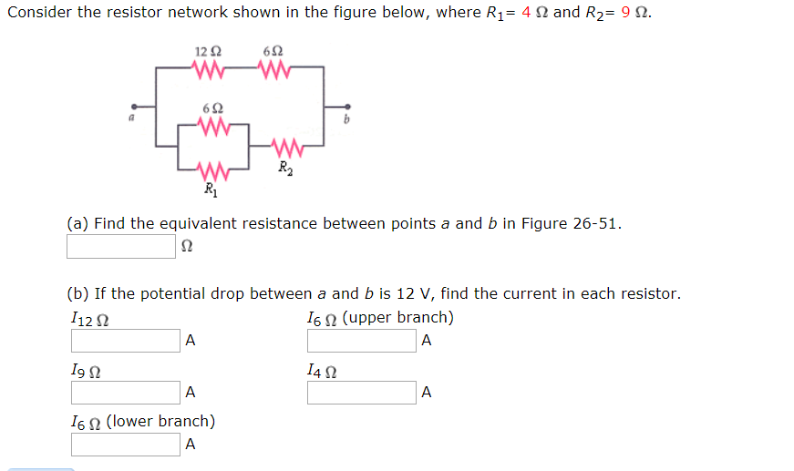 Solved Consider the resistor network shown in the figure | Chegg.com