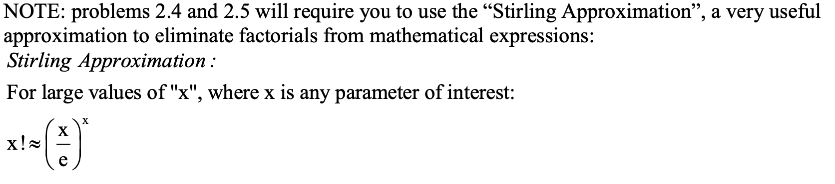 Note Problems 2 4 And 2 5 Will Require You To Use