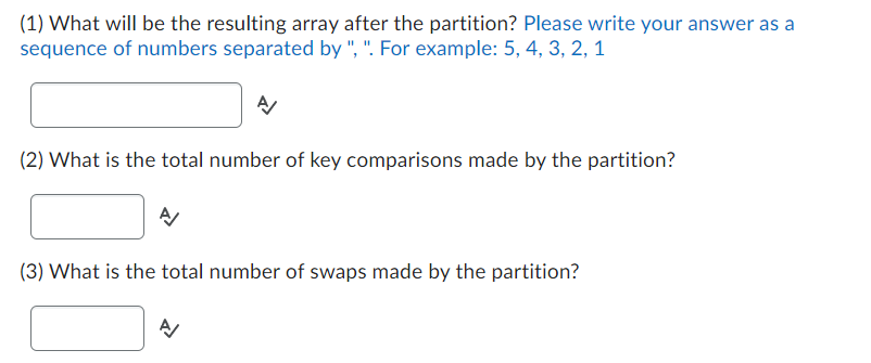 Solved Consider The Following Modified Hoares Partition 