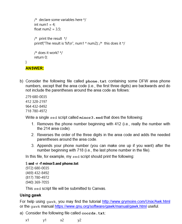 Solved Program Description In This Assignment You Will