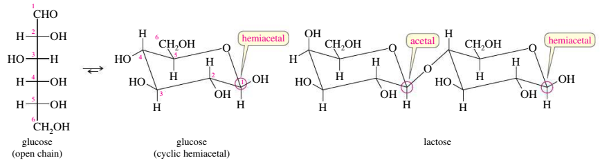 Solved 18-62 Two structures for the sugar glucose are shown | Chegg.com
