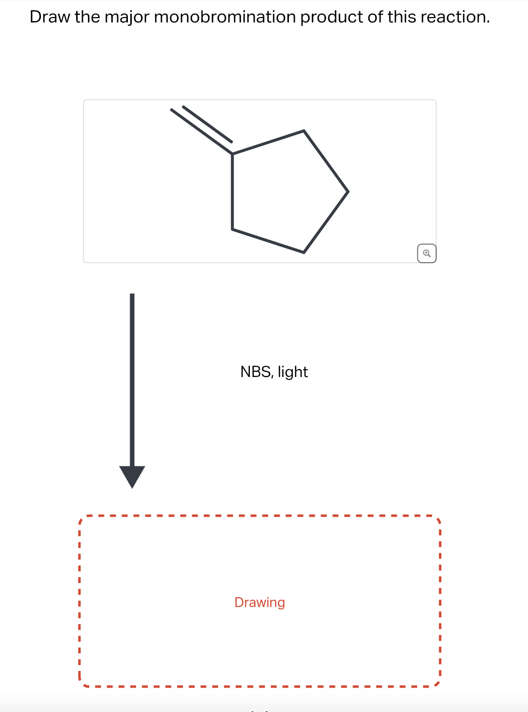 Solved Draw the major monobromination product of this | Chegg.com