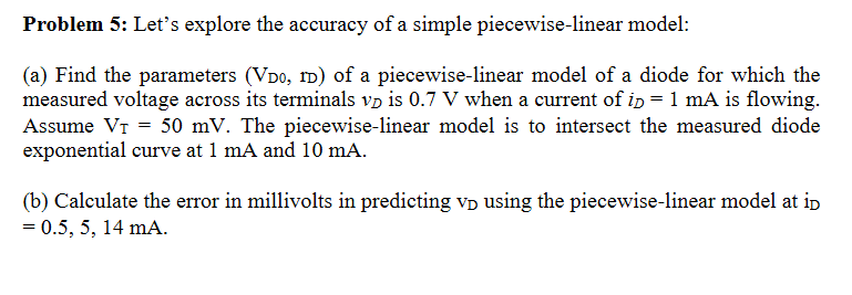 Solved Problem 5: Let’s explore the accuracy of a | Chegg.com