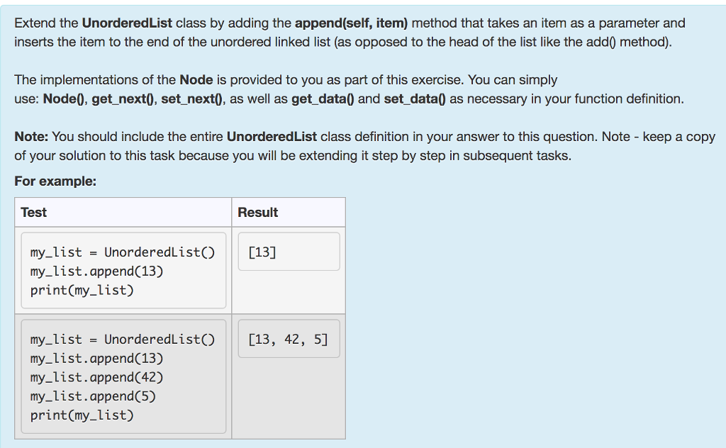 Solved Consider the Node class below class Node: def | Chegg.com